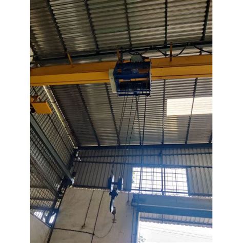 Material Lifting Cranes Electric Eot Crane 5 Tons Load Capacity 12 Meters Max Lifting