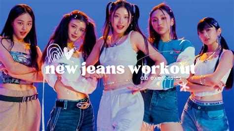 New Jeans Workout Easy Ab Exercises Youtube