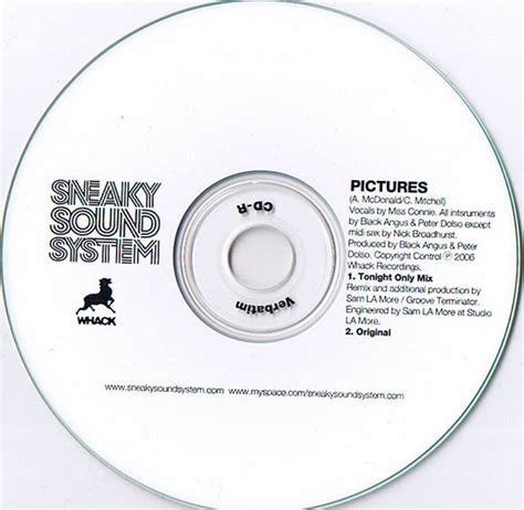 Sneaky Sound System Pictures 2006 Cdr Discogs