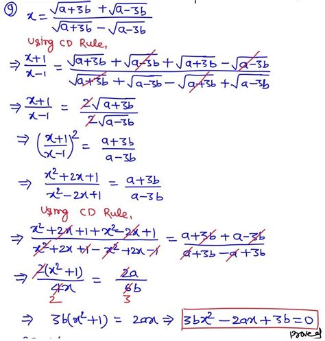 icse maths solutions class 10 chapter 6 revision exercise