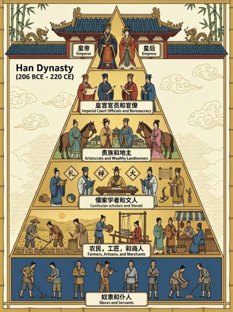 Han Dynasty Social Structure Hierarchy Roles And Social Order In