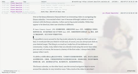 Emacs Immersive Translate Emacs 版本的沉浸式翻译（支持多个翻译后端） Emacs General