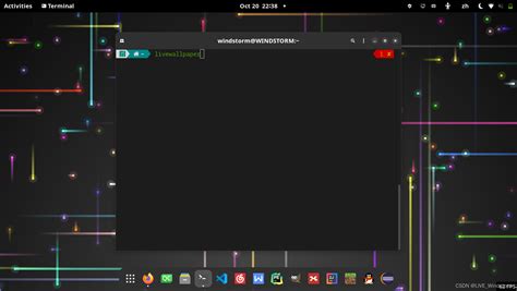 archlinux安装屏保墙纸软件（livewallpaper） linux壁纸软件 csdn博客