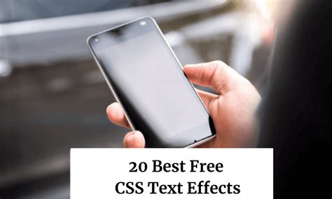 Best Free CSS Text Effects In Wpshopmart