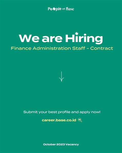 Hiring Careers Jobvacancy Opportunity Internship Lowongankerja Loker Lokerfreelance