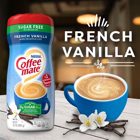 Nestle Coffee Mate Sugar Free French Vanilla Coffee Creamer