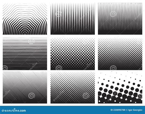 Halftone Pattern Vector Dot Gradient Background 220890816