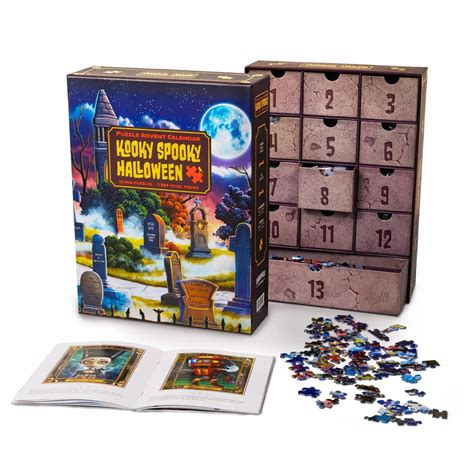 Halloween Advent Calendar Various Piece Jigsaw Puzzle By Boardwalk