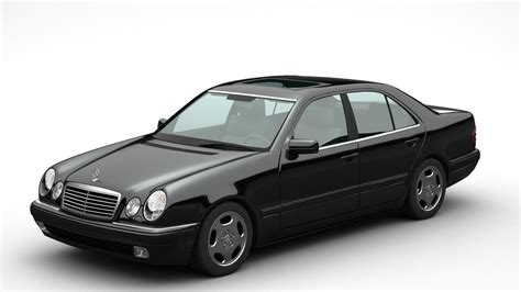 Mercedes Benz E Class W210 3d Model Cgtrader
