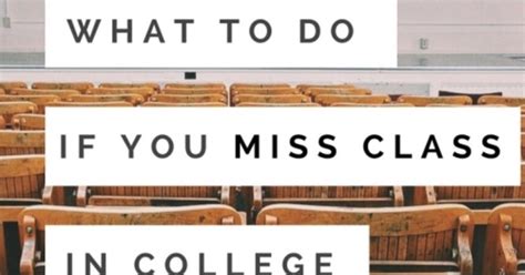 Composed And Collected What To Do If You Missed Class In College