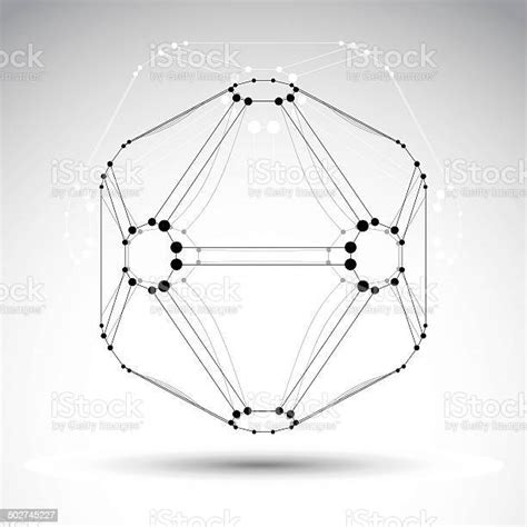 벡터 추상적임 3d 메쉬형 오브젝트입니다 디자인 요소 및 템플릿 0명에 대한 스톡 벡터 아트 및 기타 이미지 0명 2차 도형 3차원 형태 Istock