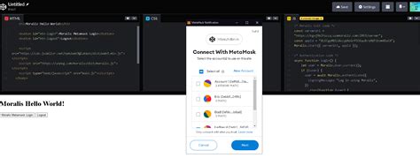 Moralis Login Metamask Problem Javascript Programming Moralis Academy Forum