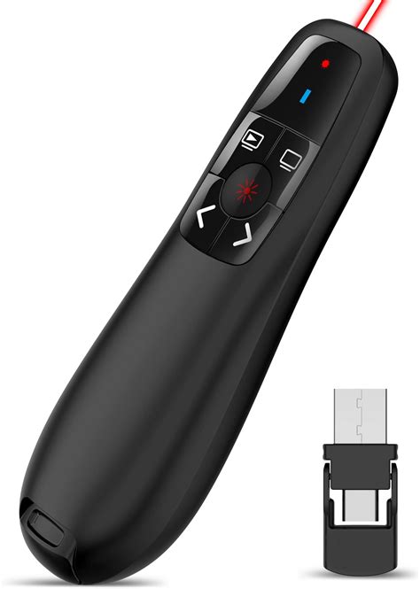 Wireless Presenter Remote Presentation Clicker Usb Type C Powerpoint Clicker With