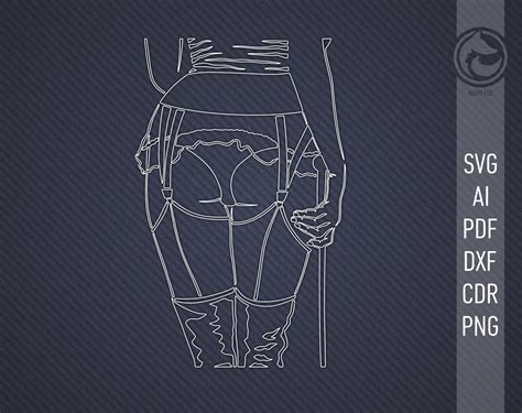 Sexy Girl Svg Wall Art Svg Dxf Cdr Cut Files For Cricut Etsy