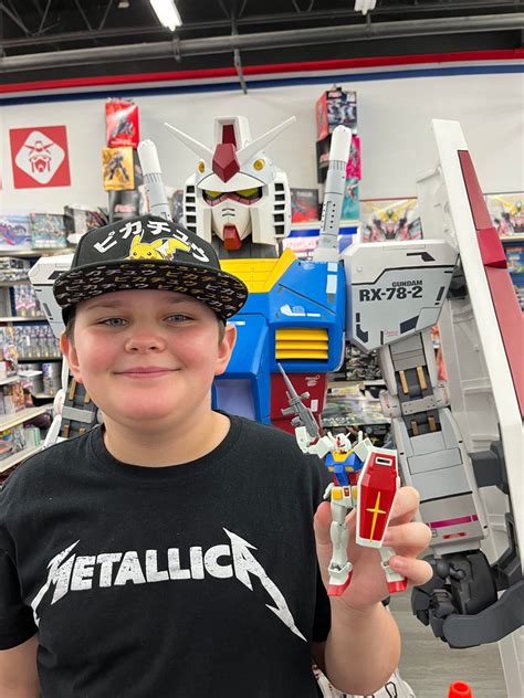 My Son Built His First Kit Rgunpla