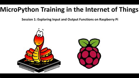 Micropython Training In The Internet Of Things Session Youtube