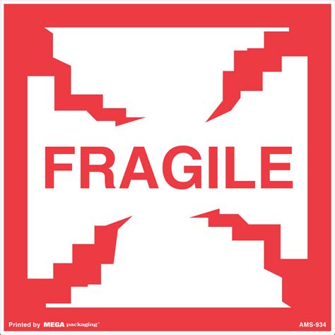 Fragile Label 76 Ampac