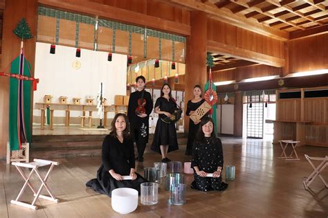 クリスタルボウル奉納演奏 祭典行事 出雲大社