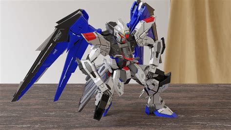 Freedom Gundam 3d Model By Akbarindra