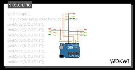 Fitria Ningsihtraffic Light Wokwimo1a Wokwi Esp32 Stm32 Arduino Simulator