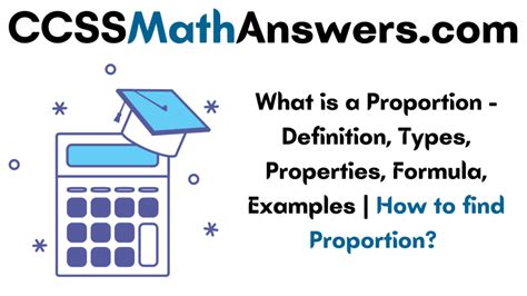 What Is A Proportion Definition Types Properties Formula Examples How To Find Proportion