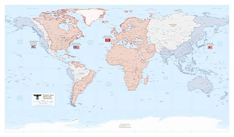 The Man In The High Castle World Map