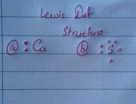 Electron Dot Structure For Calcium 113 Lewis Symbols And Structures