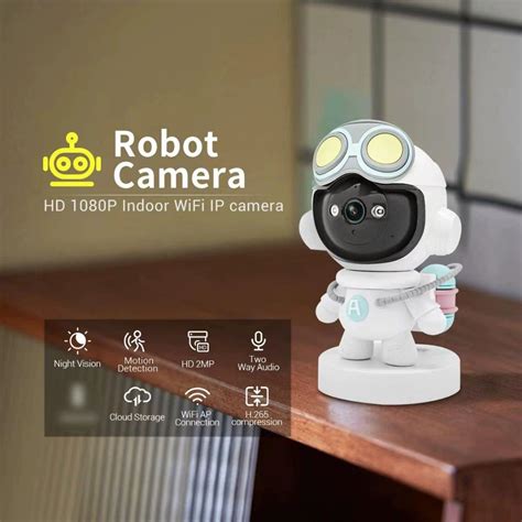 Astronaut Security Camera Wifi Camera With Two Way Voice Cctv Furniture And Home Living