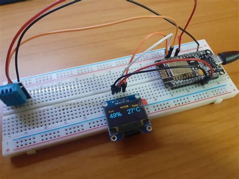 Oled термометър с Esp8266 Направи си сам Electronic Evolution