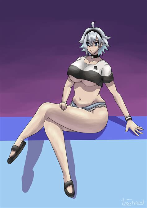 Thicc Girl Commision By Tzelred On Deviantart