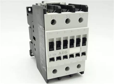 LeistungsschÜtz Aeg Ls30k00 Schütz 910 304 351 Contactor 30kw 220 230v