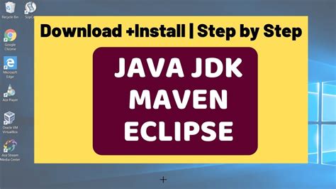 How To Install Java Maven Eclipse On Windows 10 Step By Step