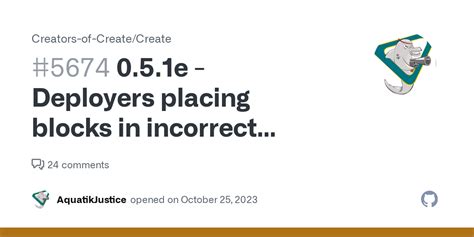051e Deployers Placing Blocks In Incorrect Blockspaces · Issue 5674 · Creators Of Create