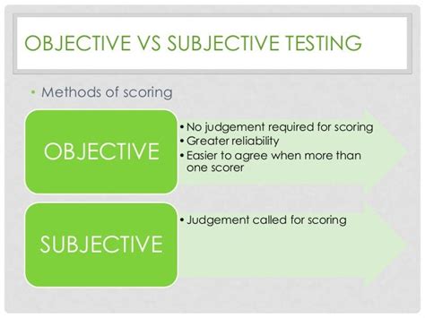 kinds of tests and testing
