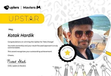 Hardik Kotak On Linkedin Takingchargeaward Leadership Teamwork Innovation Gratitude 21