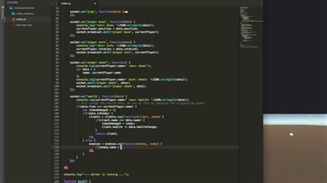 Unity 5 Multiplayer Networking Nodejs Nodejs Server