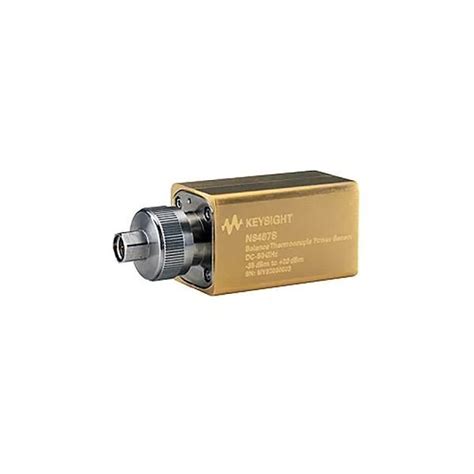 Keysight N8487s 100 301 Precision Thermocouple Power Sensor For Accurate Rf Measurements My