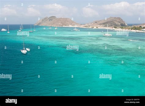 Seashore Of Archipelago Los Roques Venezuela From The Birds Eye View