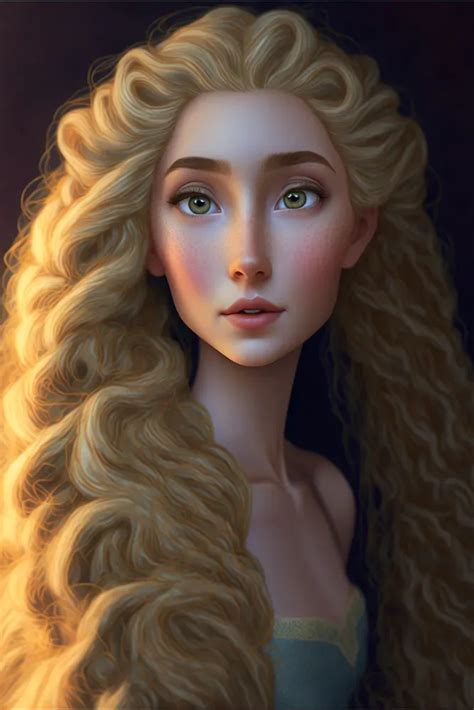 Realistic Disney Princess Portraits Midjourney Prompt Promptbase