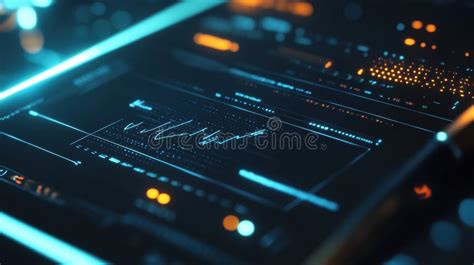 Advanced Data Analytics Display Showcasing Real Time Performance Insights In A Digital Interface