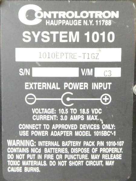 Controlotron 1010eptre T1gz Multifunction Flowmeter System 1010 Uniflo Semiconductor Spares Store