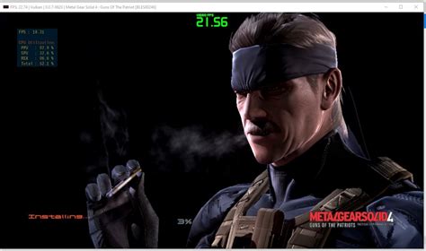 Rpcs3 0078620 Not Install Game Data Metal Gear 4guns Of The Patriot Bles00246 · Issue 6457