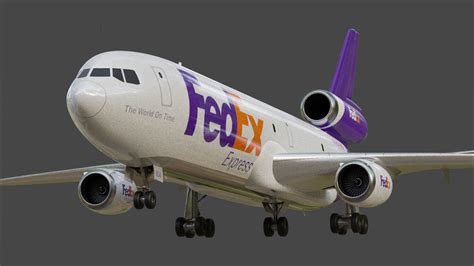 Artstation Fedex 833 Animated And Rigged Game Assets