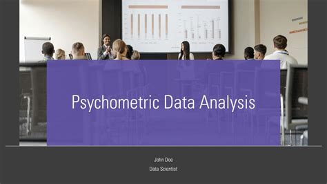 Psychometric Data Analysis Ppt Template Acp Ppt Slide