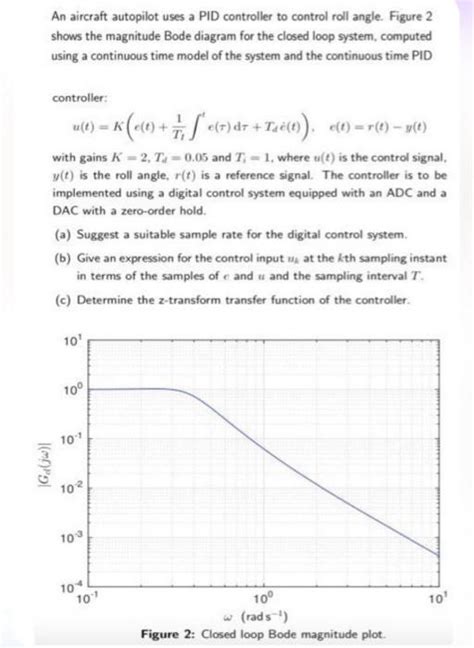 An Aircraft Autopilot Uses A Pid Controller To