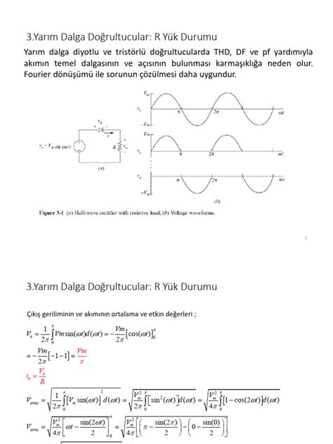 1b Half Wave Rectifier R Rl And Rle Load Pdf