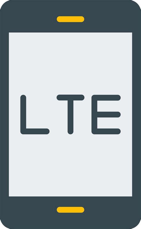 Lte Icon Design Symbol 54256464 Vector Art At Vecteezy