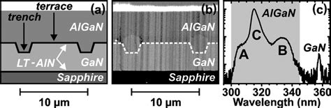 A Schematic Sample Structure B Cross Sectional Sem Image Perpendicular