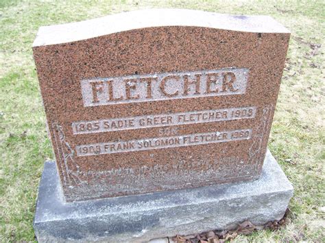 Frank Solomon Fletcher 1908 1960 Find A Grave Memorial
