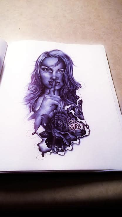All Black Bic Penlowrider Arte Chicano Art Lowrider Clowns Female Clowns Roses Chicano